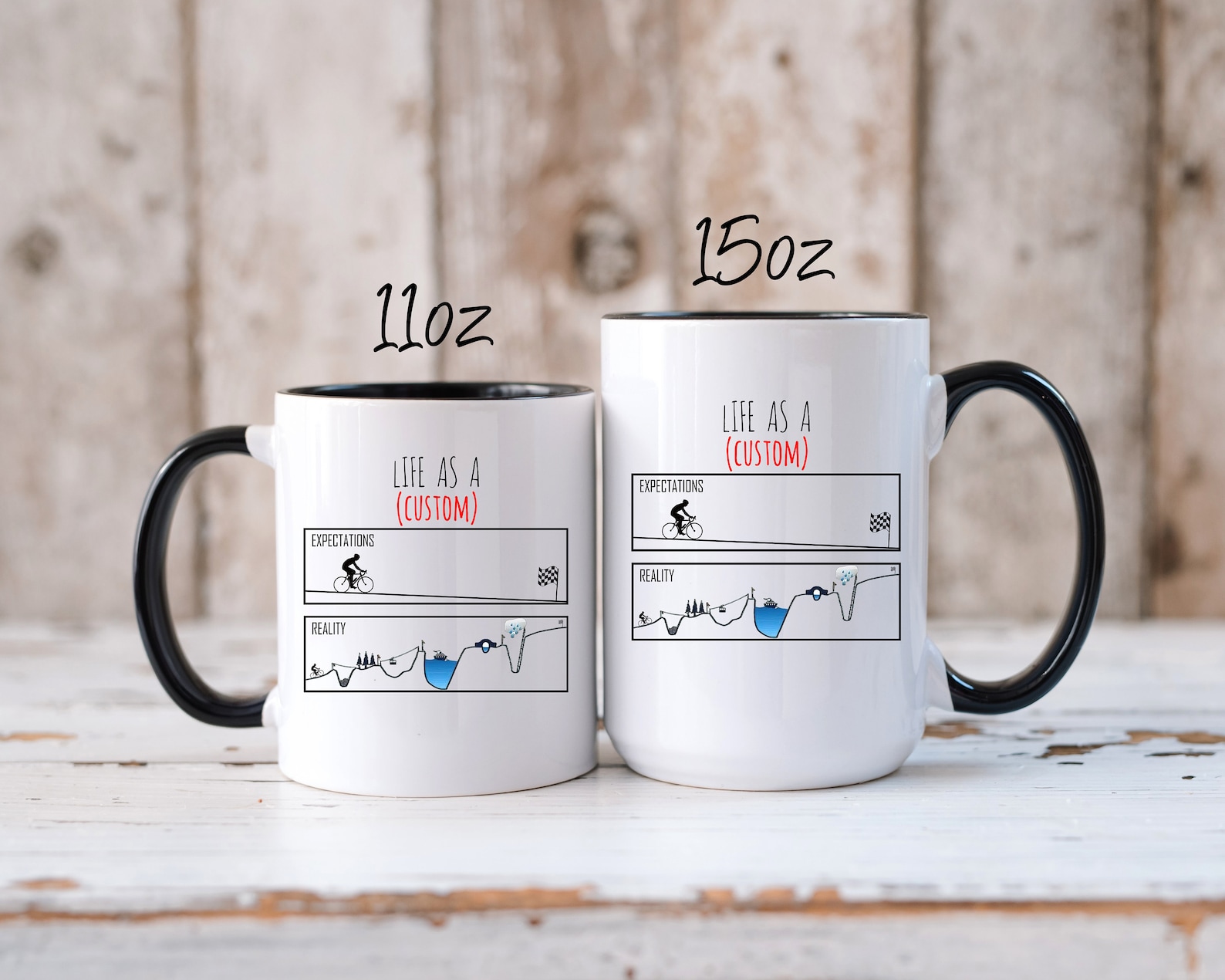 Personalized Life as A Computer Teacher Mug, Custom Mug, Computer ...