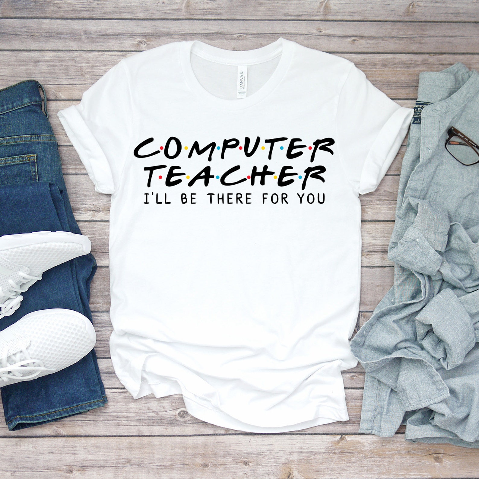 Computer Teacher Shirt Computer Teacher Gift I'll Be | Etsy