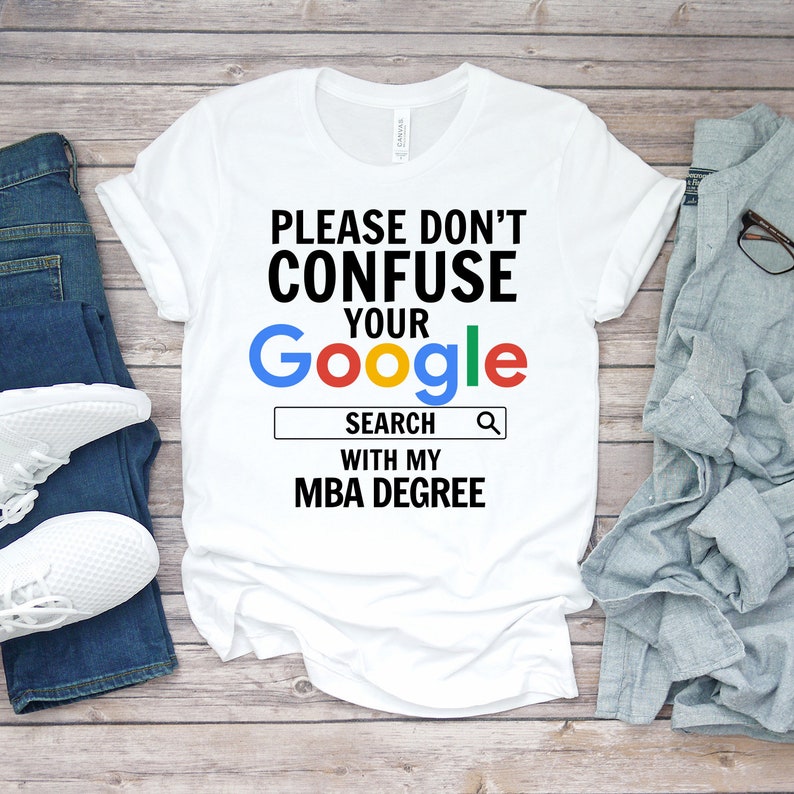 MBA Graduation Gift MBA Degree Shirt Master of Business | Etsy