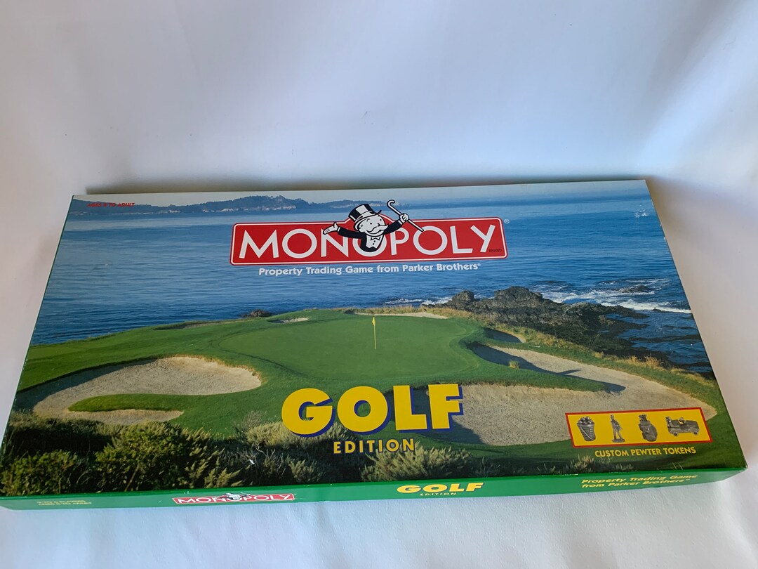 1998 Monopoly Golf Edition - Etsy