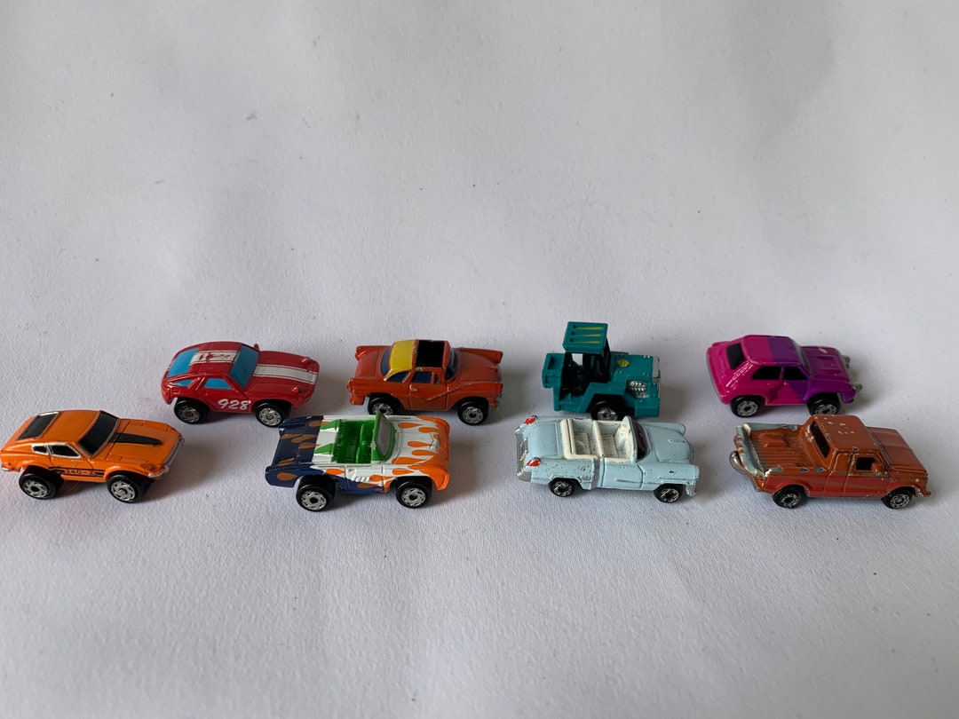 8 Micro Mini Cars - Etsy