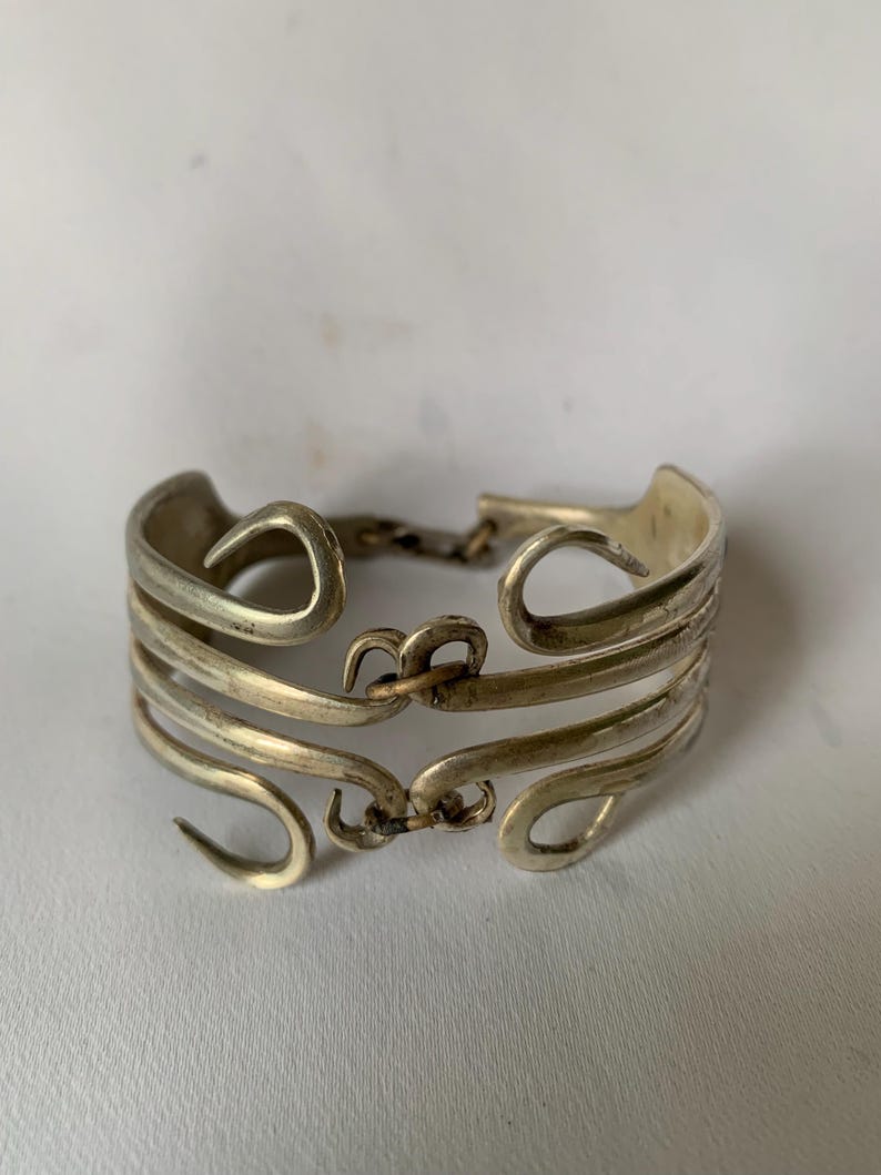 Vintage Fork Bracelet 2 1/2” Across - Etsy
