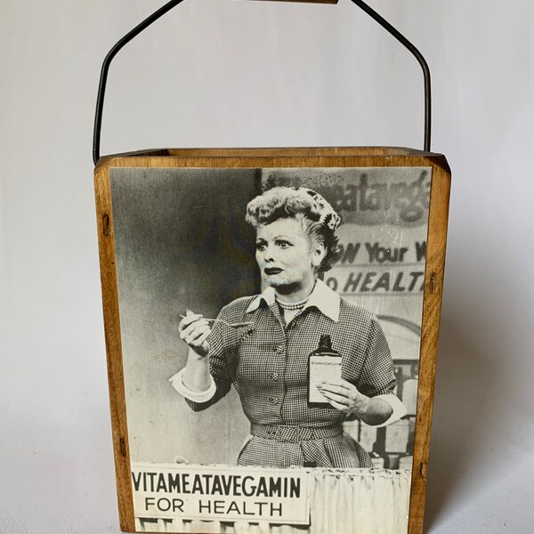 I Love Lucy Cookie Jar - Etsy
