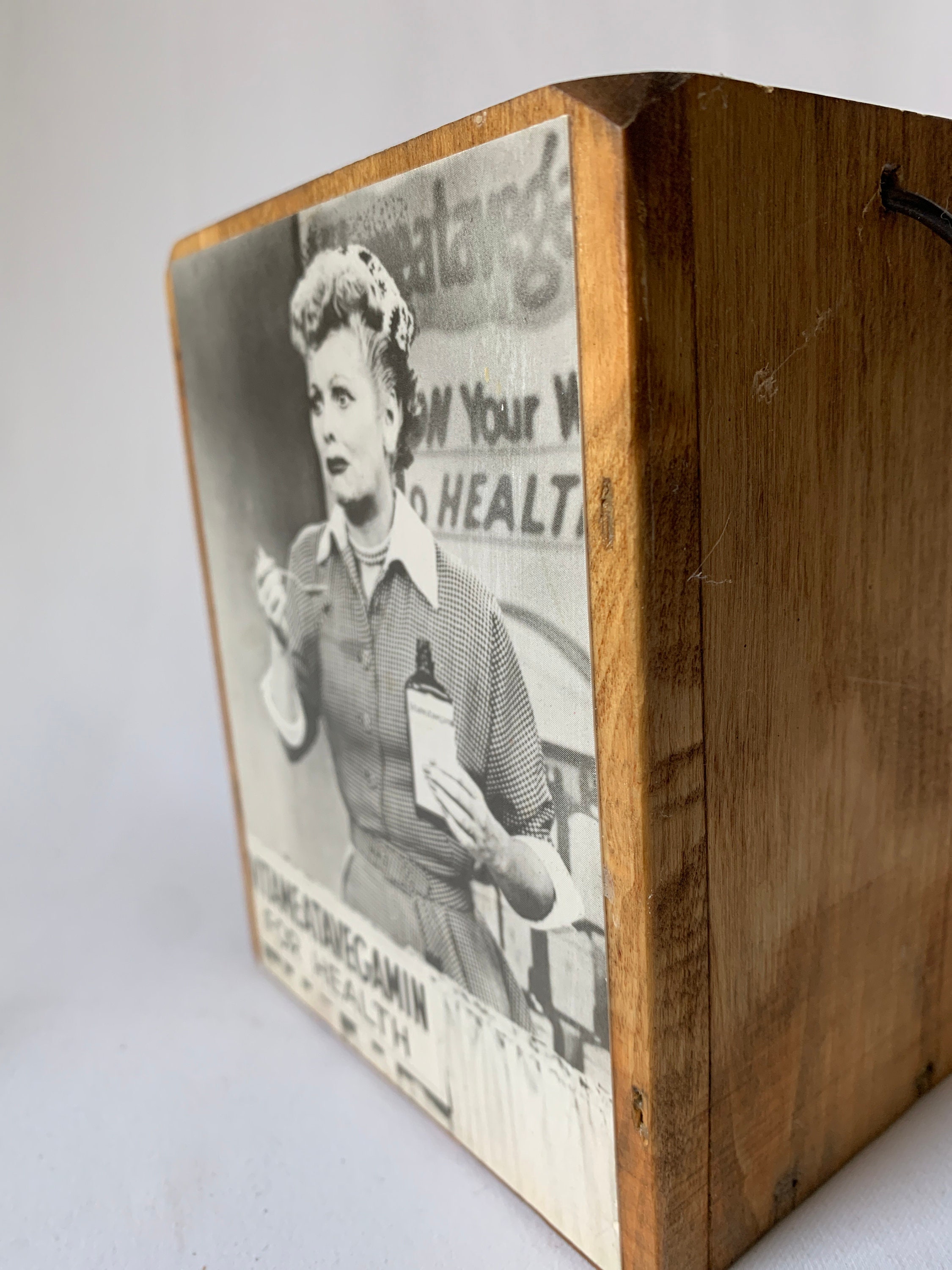 Wooden I Love Lucy Box - Etsy
