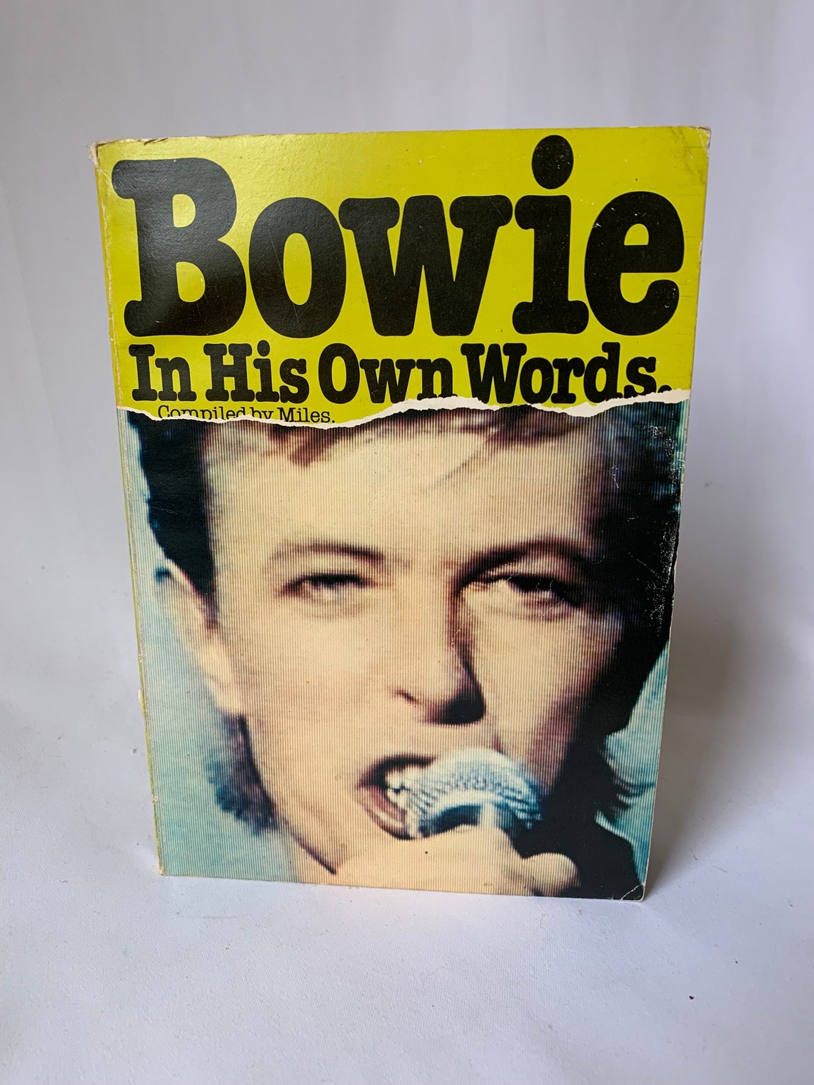1981 Vintage David Bowie in His Own Words Book - Etsy
