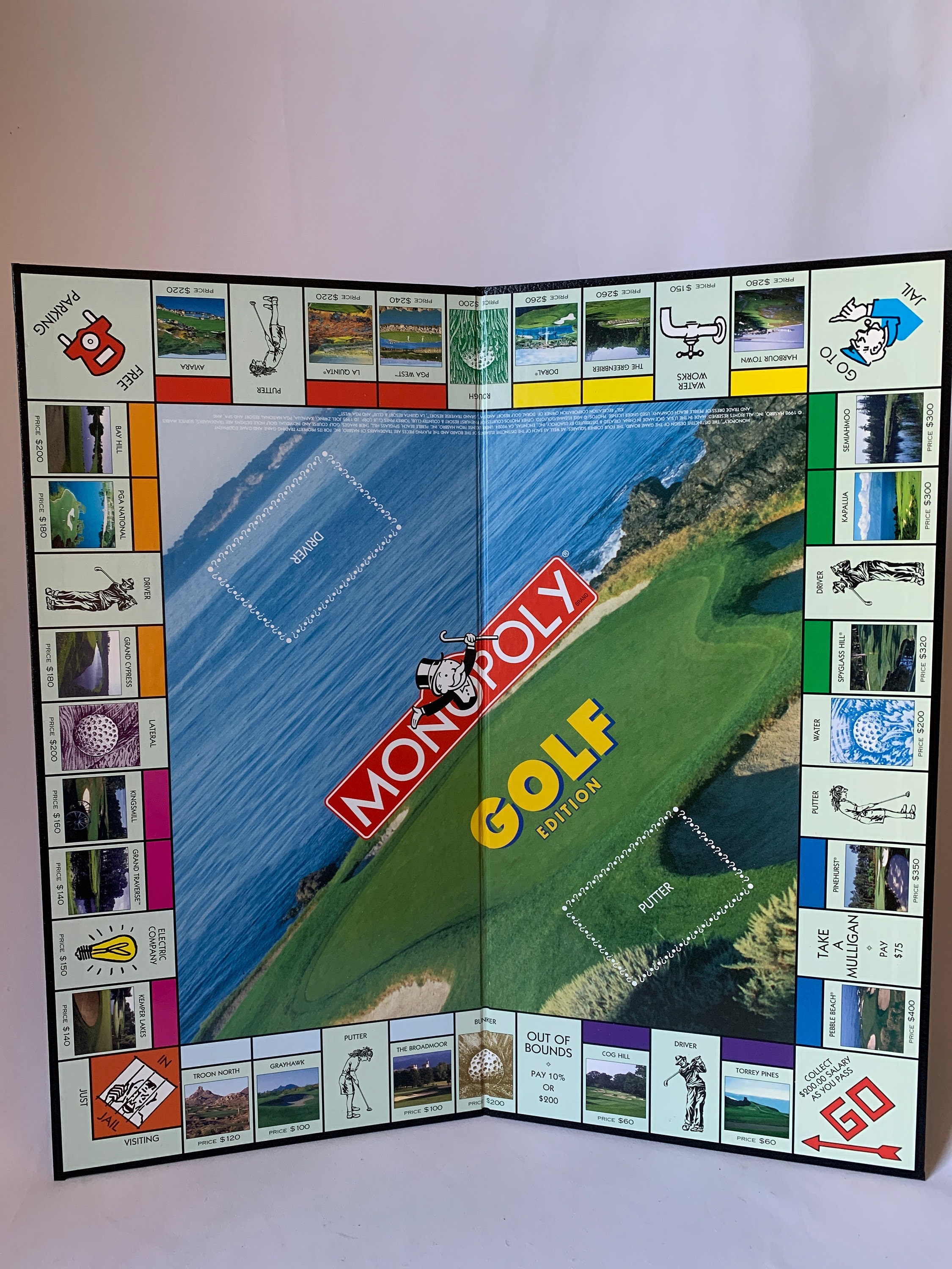 1998 Monopoly Golf Edition - Etsy