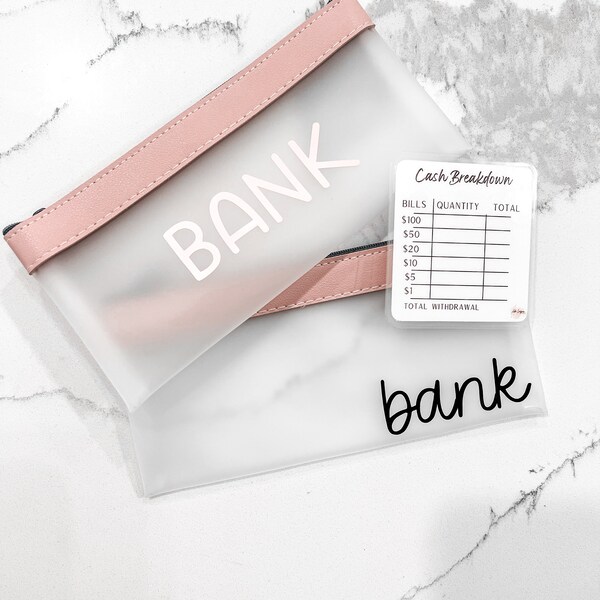 Bank Deposit Bags - Etsy