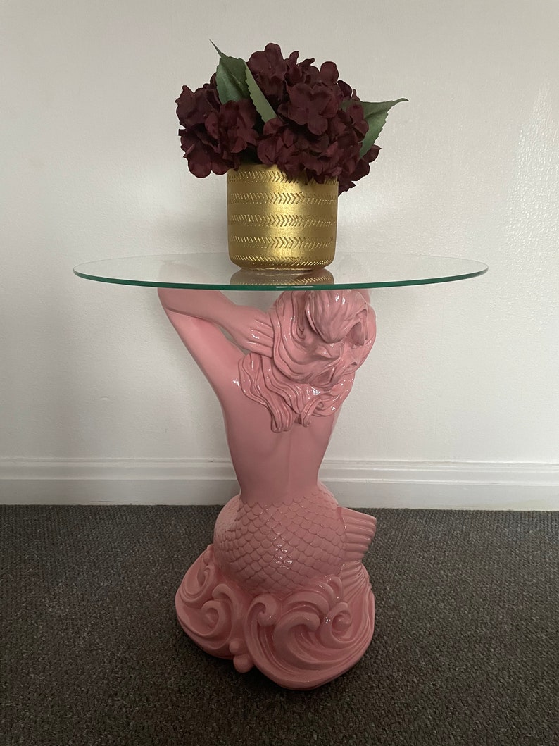Side Coffee Table Mermaid Pink - Etsy
