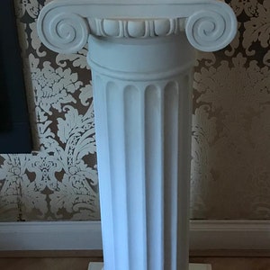 Greek Column Floor up Lamp - Etsy UK