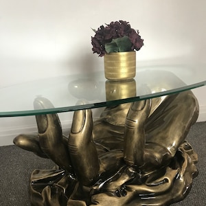 Design Coffee Table Hand - Etsy UK