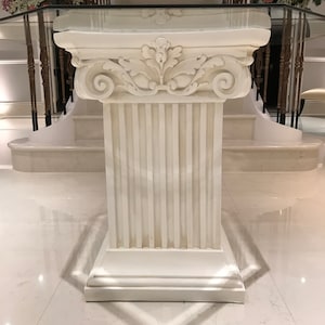 Greek Column Table - Etsy UK