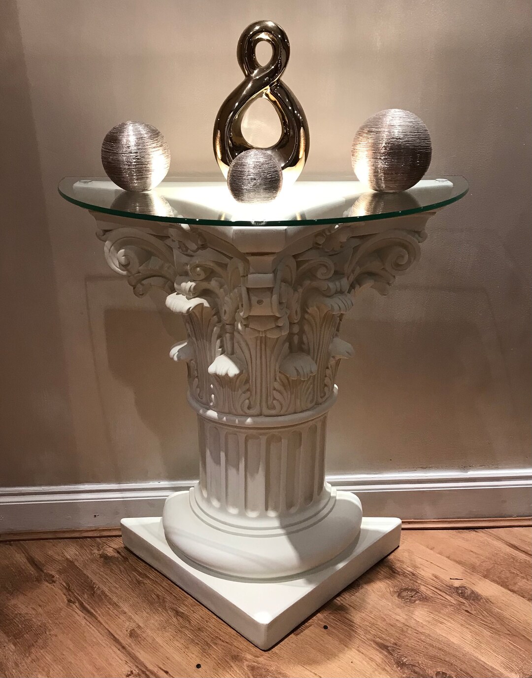 Column Table Lamp - Etsy