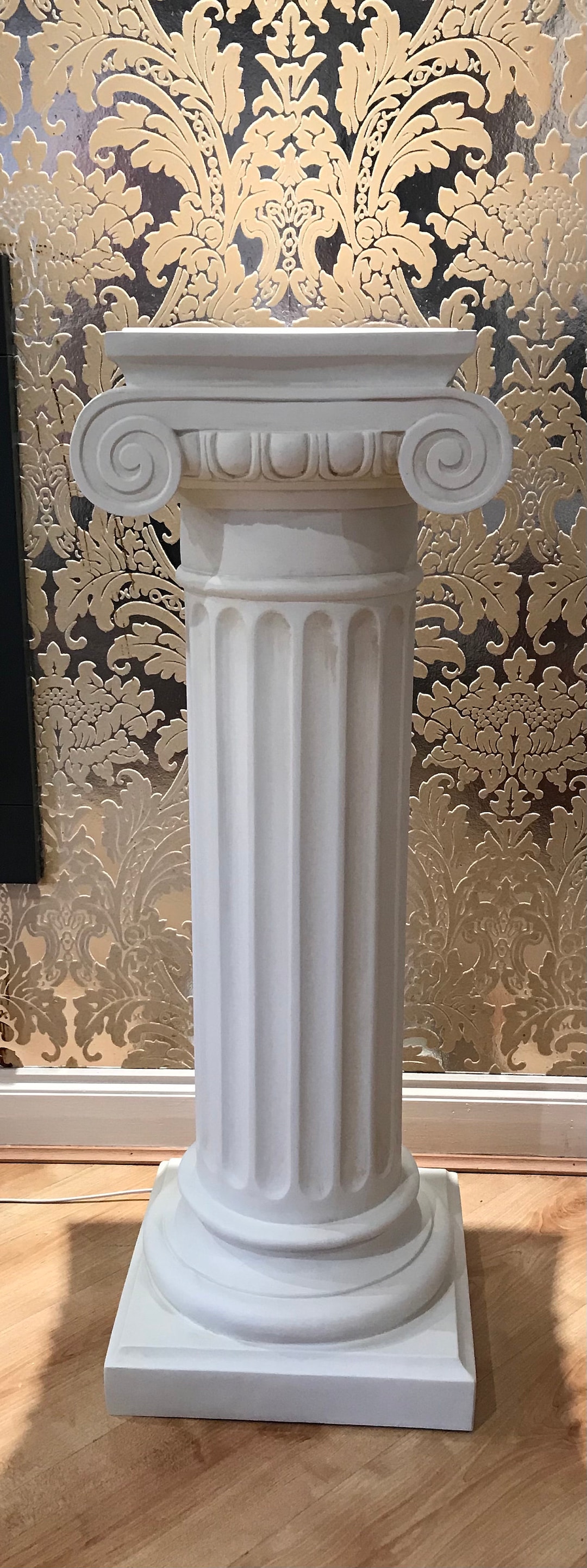 Greek Column Floor up Lamp - Etsy UK