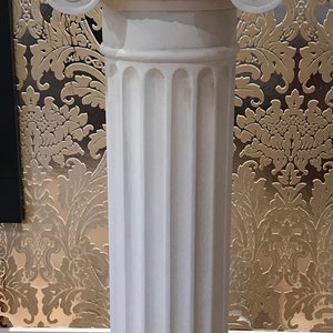 Greek Column Floor up Lamp - Etsy UK