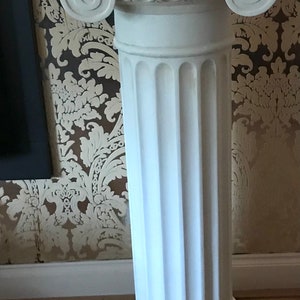 Greek Column Floor up Lamp - Etsy UK