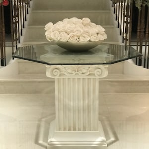 Greek Column Table - Etsy UK