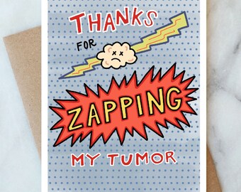 Oncology Thank You Card - Etsy