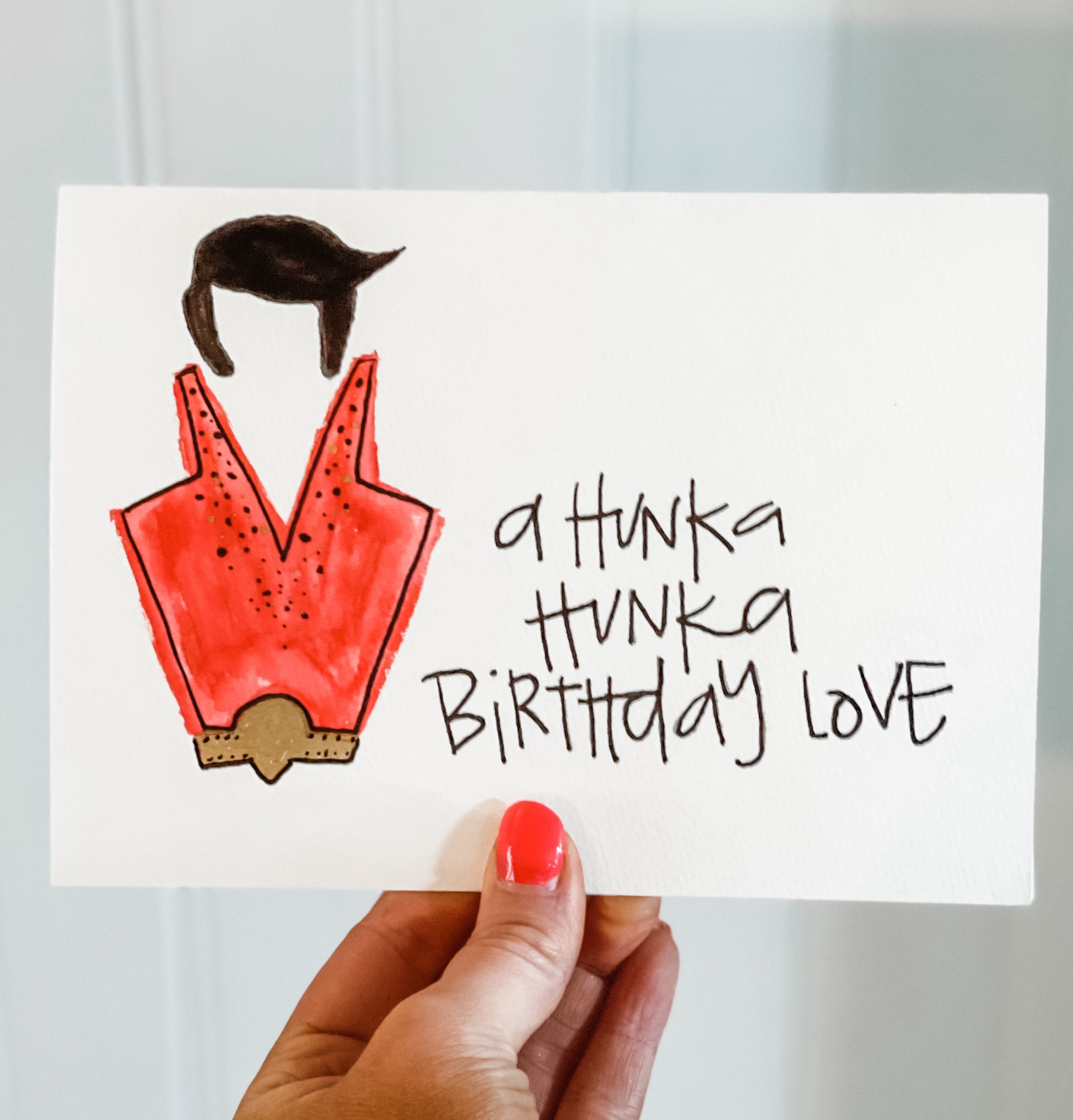 Hunka Hunka Birthday Love - Etsy
