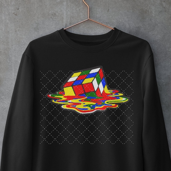 Melting rubiks cube - Etsy France