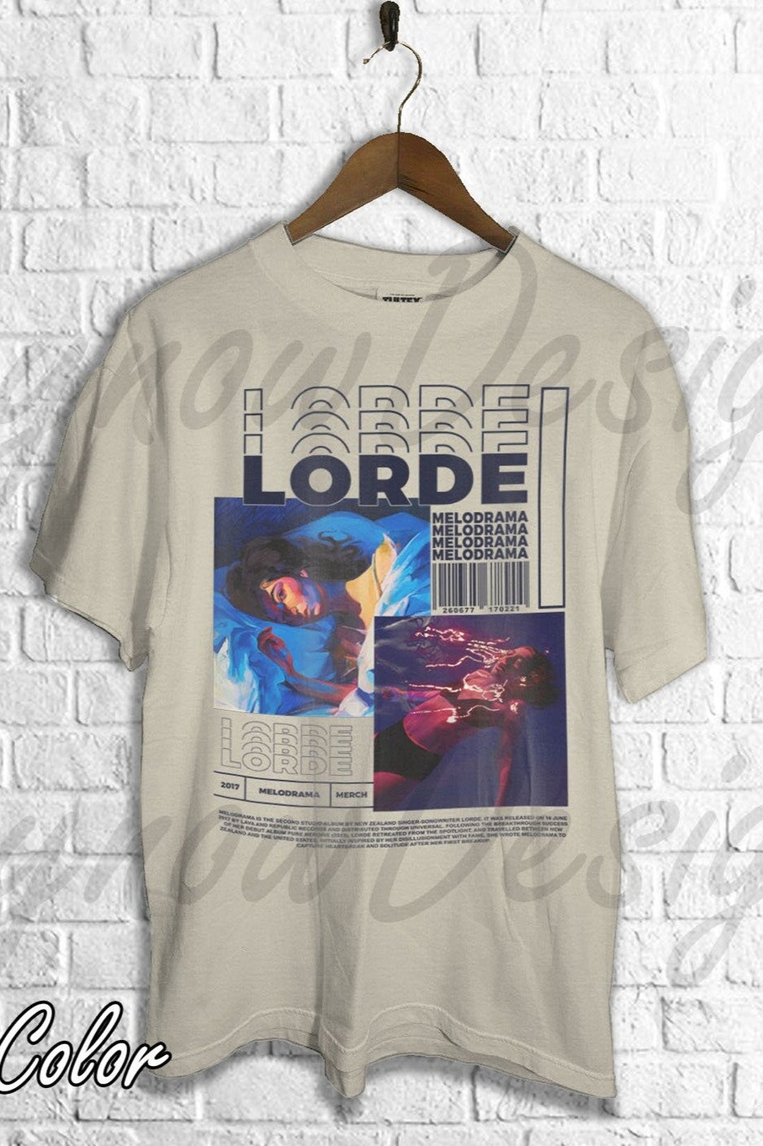 Buy Vintage Lorde Shirt, Lorde Merch, Lorde Melodrama Graphic Tee ...