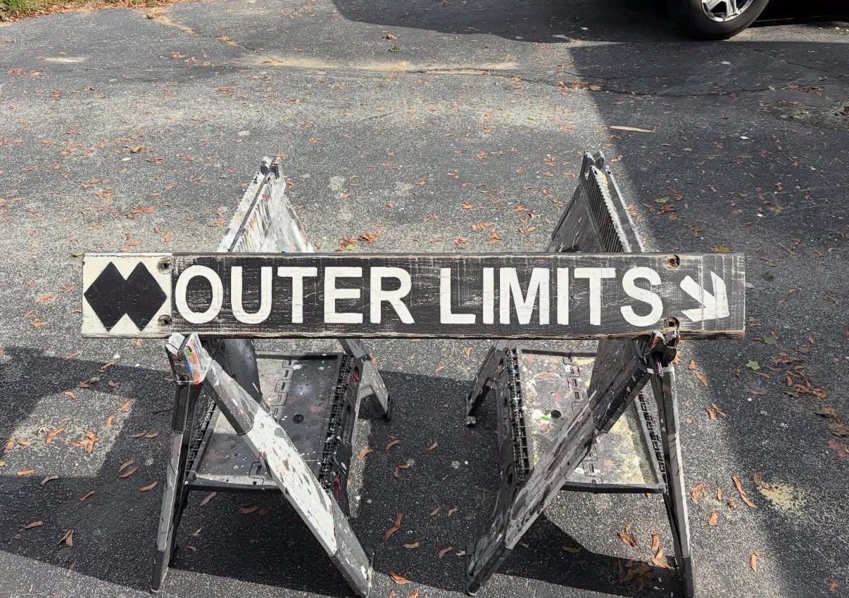 Rustic Wood Outer Limits Ski Trail Sign, Killington Decor - Etsy