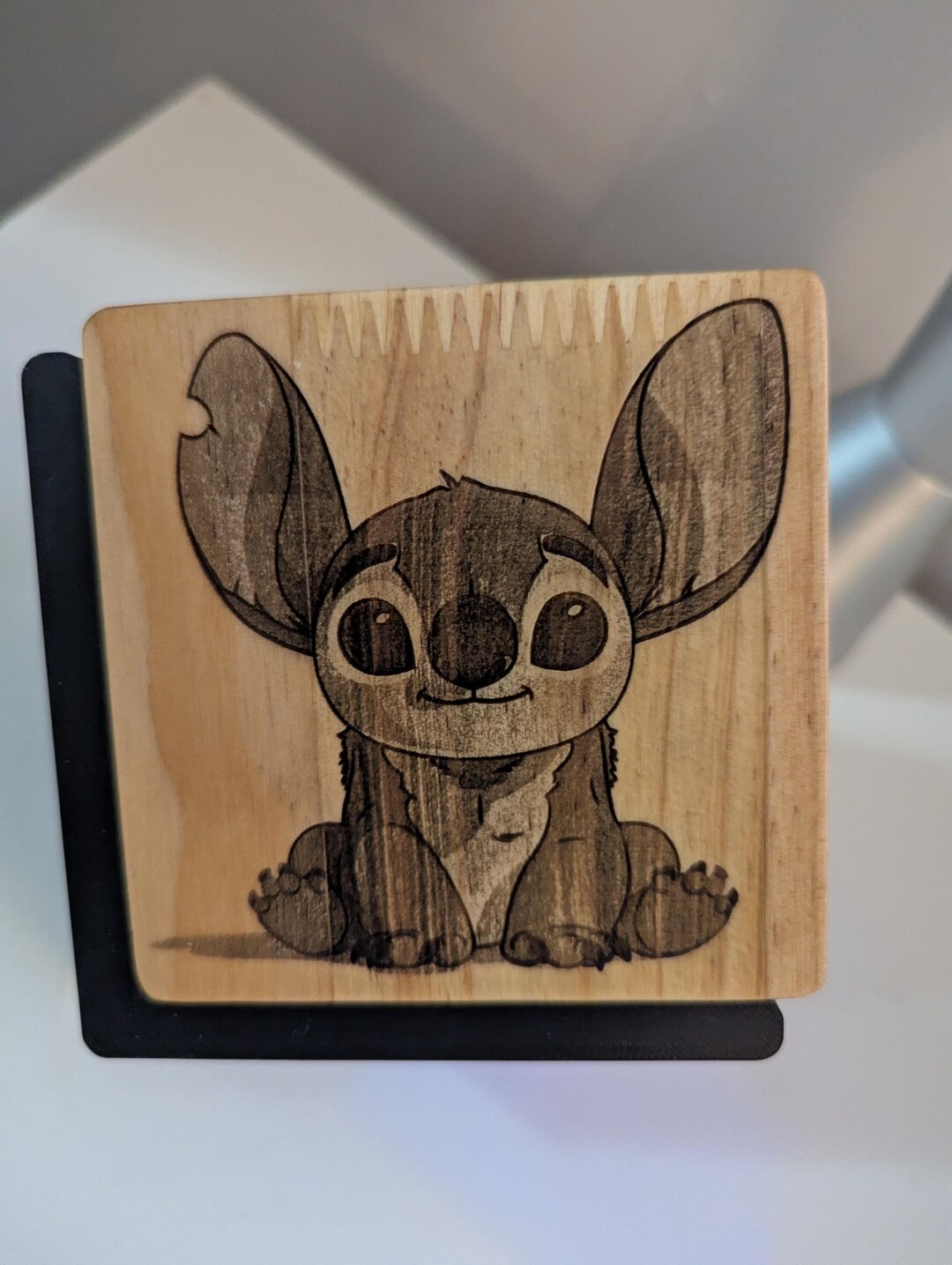 Stitch Coasters 6 Pack With Holder - Etsy