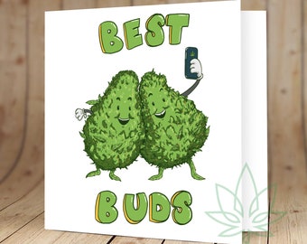 Marijuana Birthday Card | Etsy