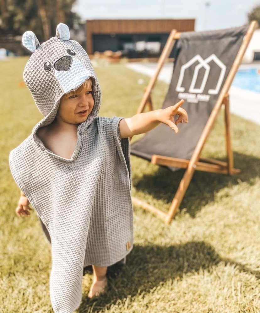 Bath Poncho Children's Hooded Beach Poncho Hooded Cover - Etsy