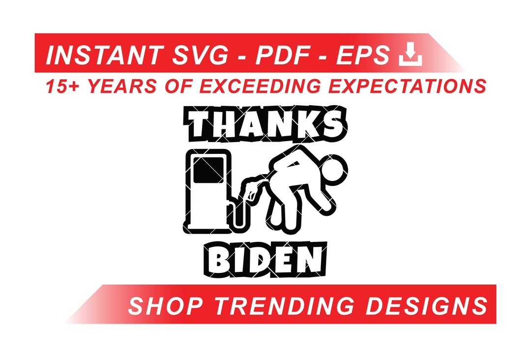 Thanks Joe Biden Cricut Files Cricut Vinyl Cutting File - Etsy