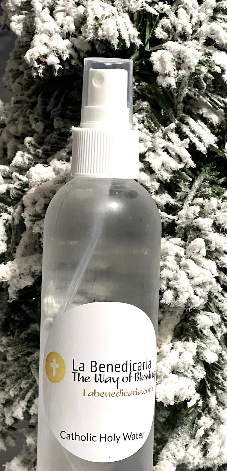 Catholic Exorcised Holy Water Gifted With Spray Bottle Free - Etsy