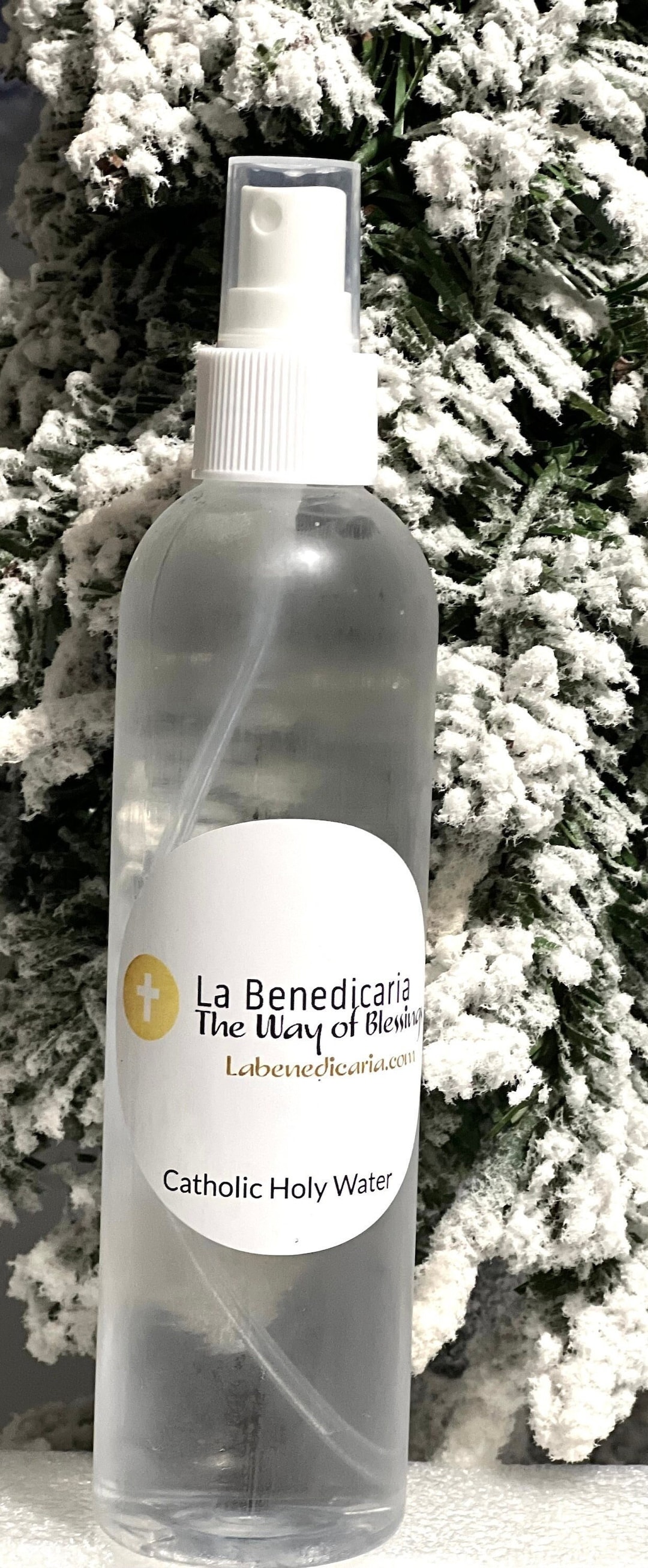 Catholic Exorcised Holy Water Gifted With Spray Bottle Free Refills ...