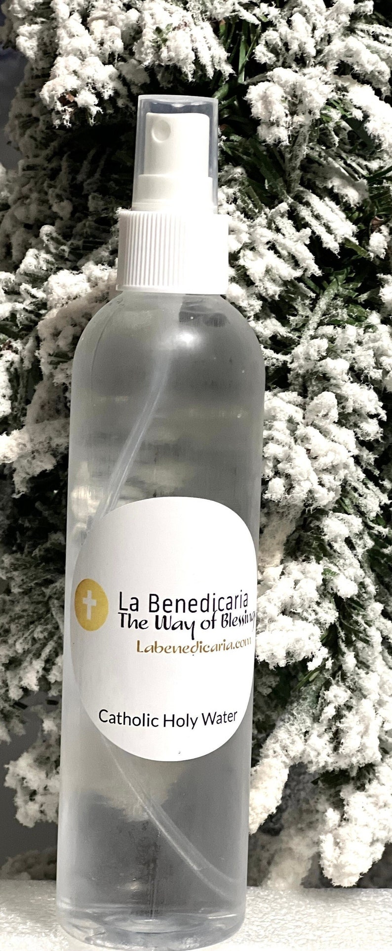 Catholic Exorcised Holy Water Gifted With Spray Bottle Free Refills ...