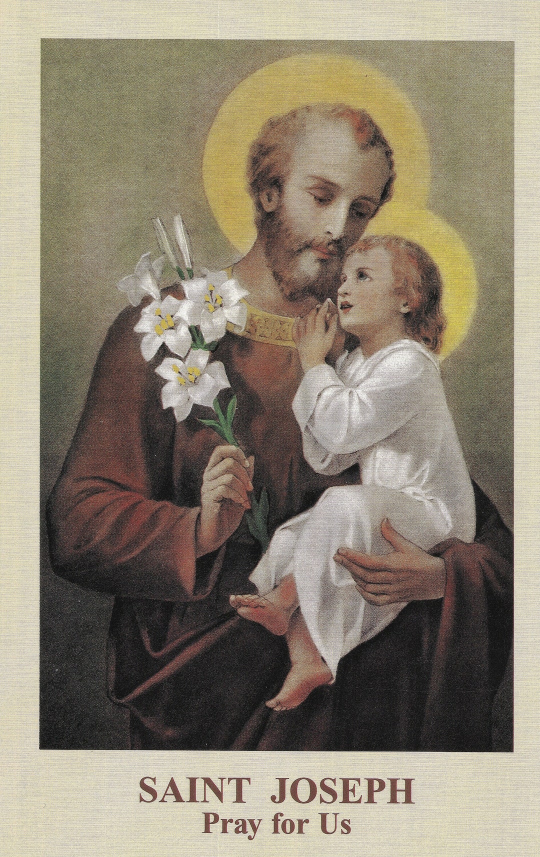 Digital Pdf St. Joseph Prayer Card #stjoseph #catholic # ...