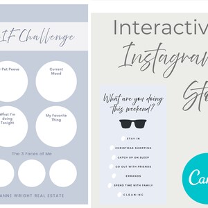 14 Interactive Instagram Post Templates Instant Download - Etsy
