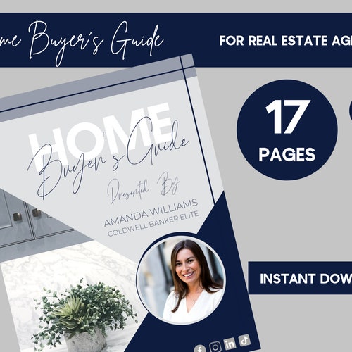 Real Estate Home Buyer's Guide Instant Download - Etsy