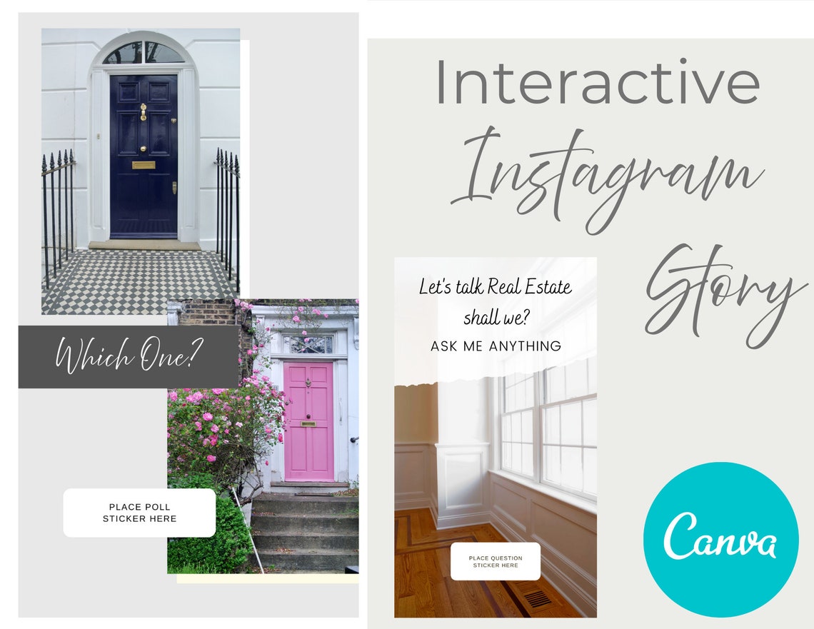 14 Interactive Instagram Post Templates Instant Download - Etsy