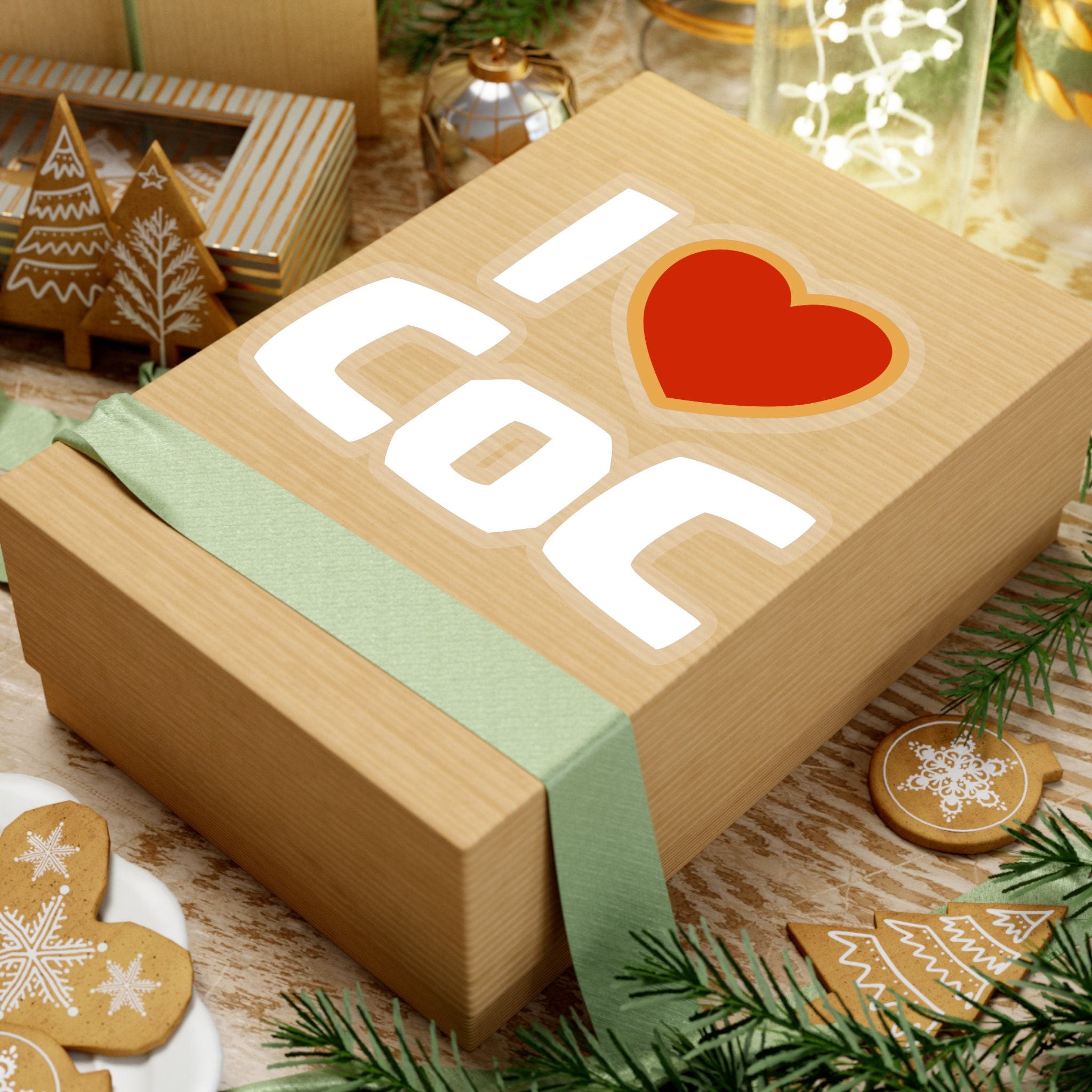 I Love Coc Sticker, I Heart Clash of Clans Sticker, Funny Clash of ...