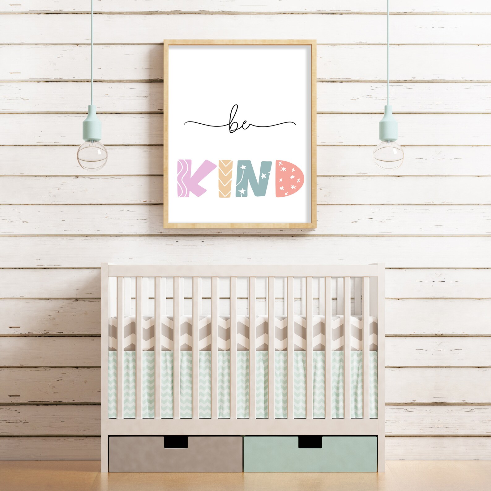 Classroom Posters Be Kind Kids Art Print for Class Room | Etsy