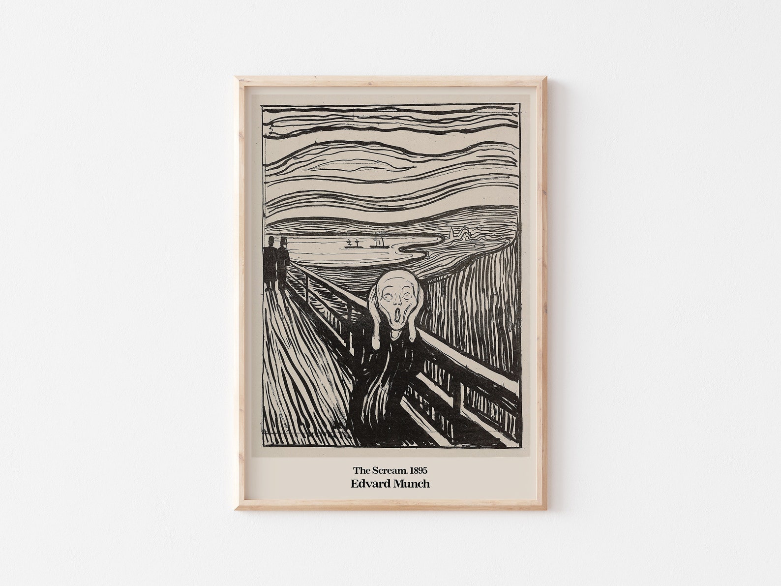Edvard Munch the Scream Surreal Art for Halloween Wall - Etsy