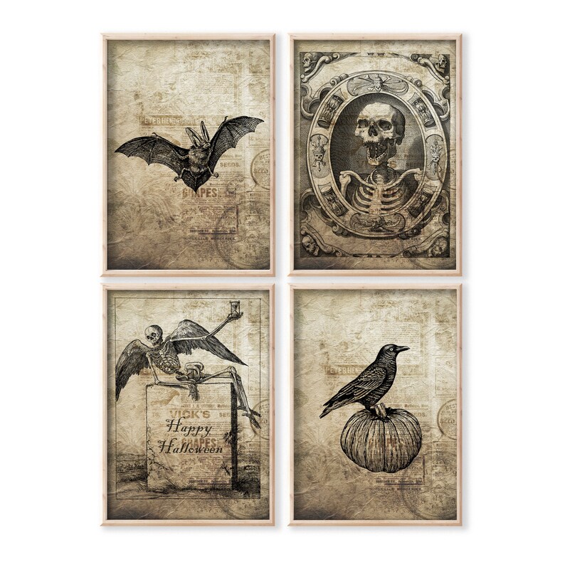Bat Wall Decor for Halloween Wall Decor Halloween Printable - Etsy