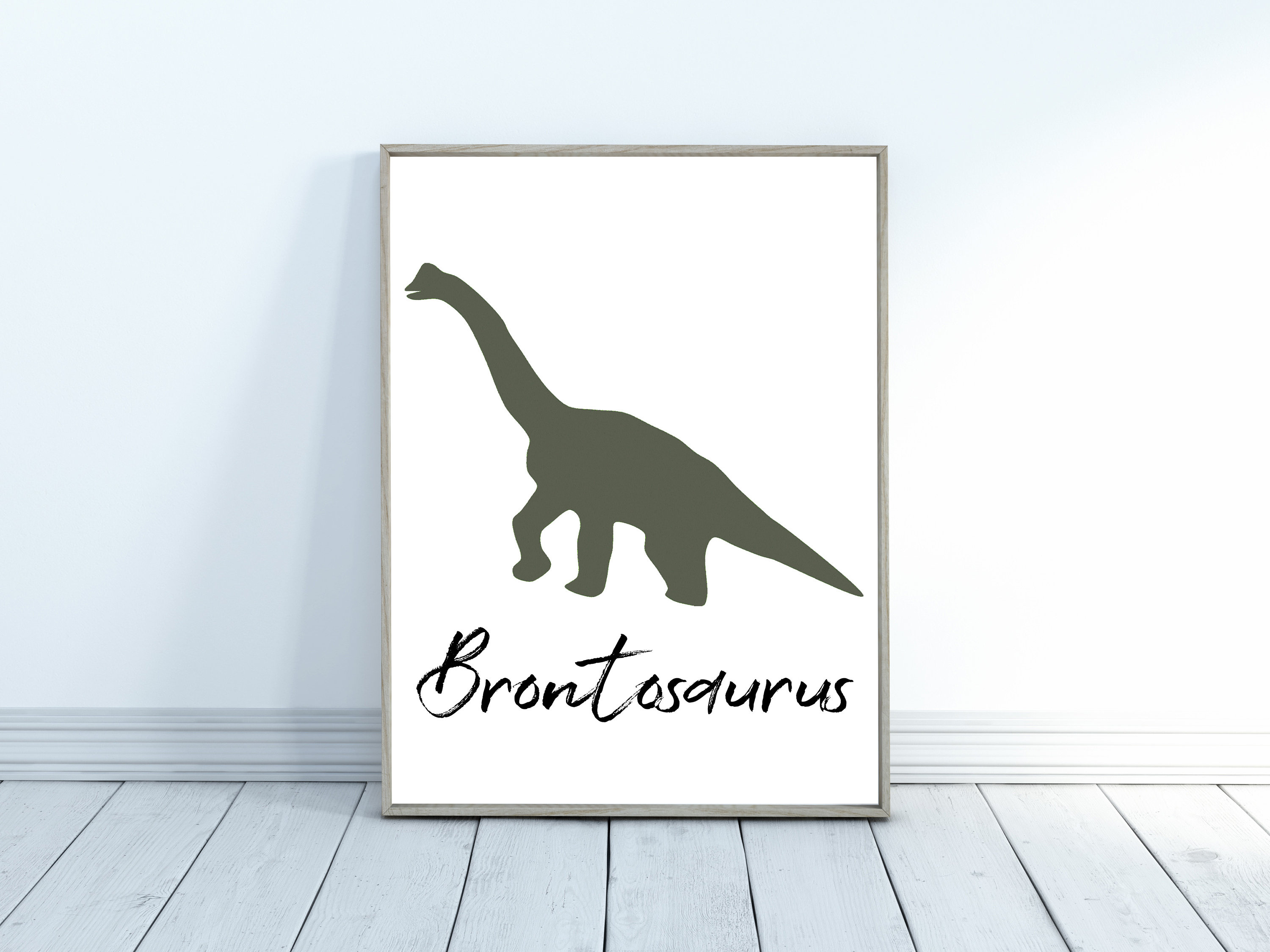 Printable Brontosaurus