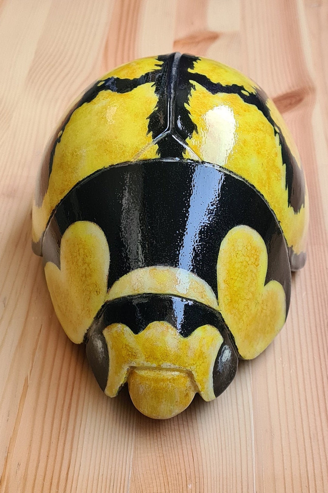 Wooden Ladybug - Etsy