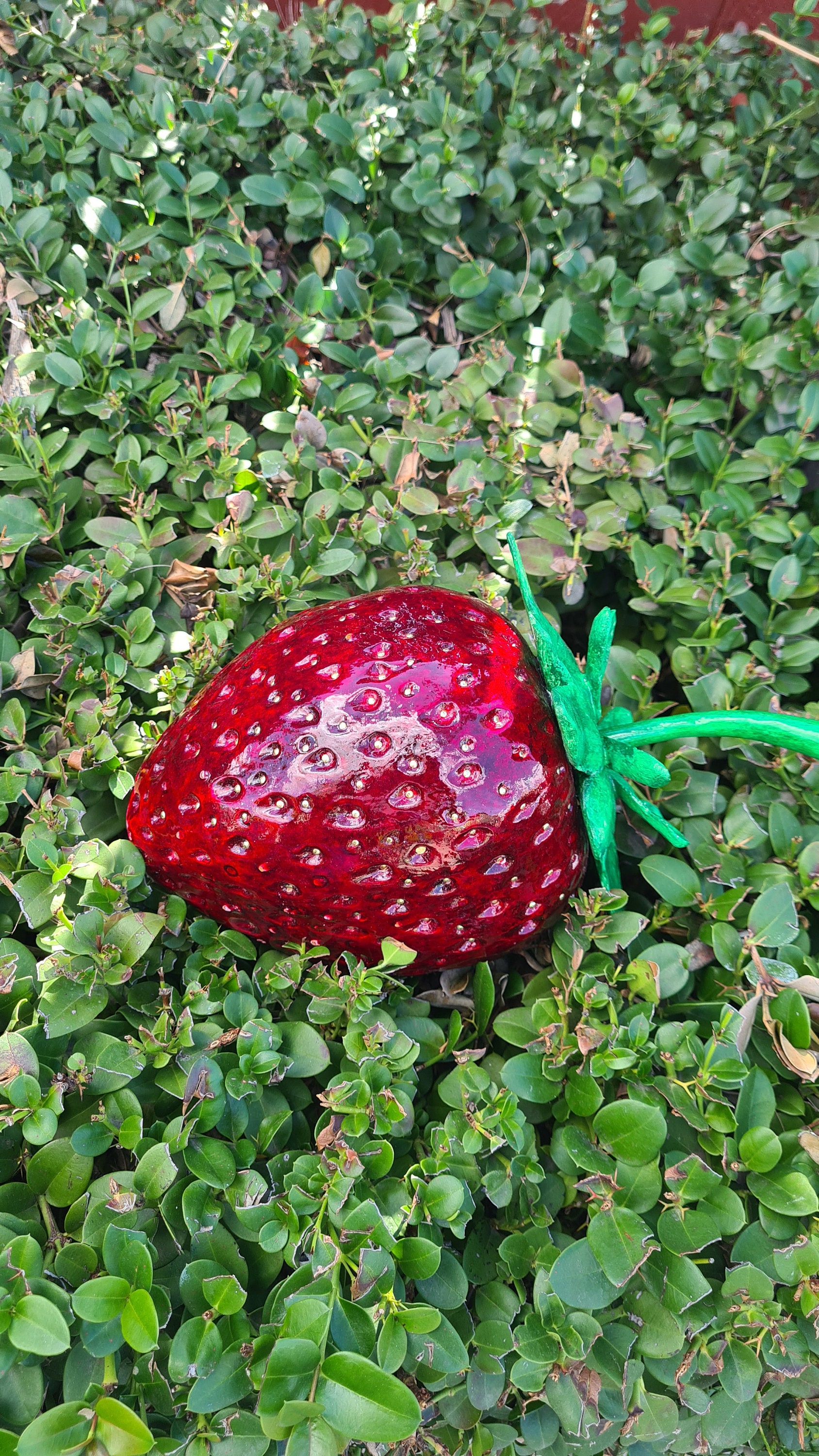 Strawberry/ Wood/ Wooden Strawberry/ Handmade/ Gift/ Strawberries/ Home ...