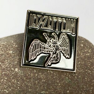 LED ZEPPELIN Enamel Lapel Retro Pin Badge | Etsy