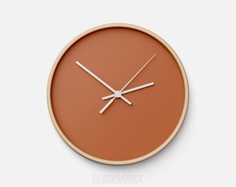 Color Block Clock | Etsy