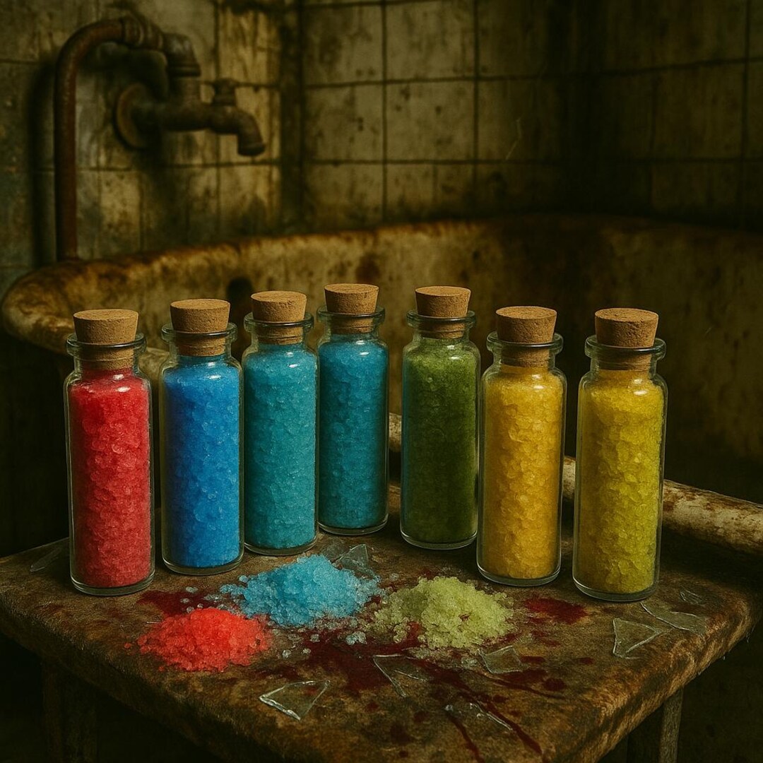 Resident Evil Bath Salts – “t-virus Soak Collection” - Etsy