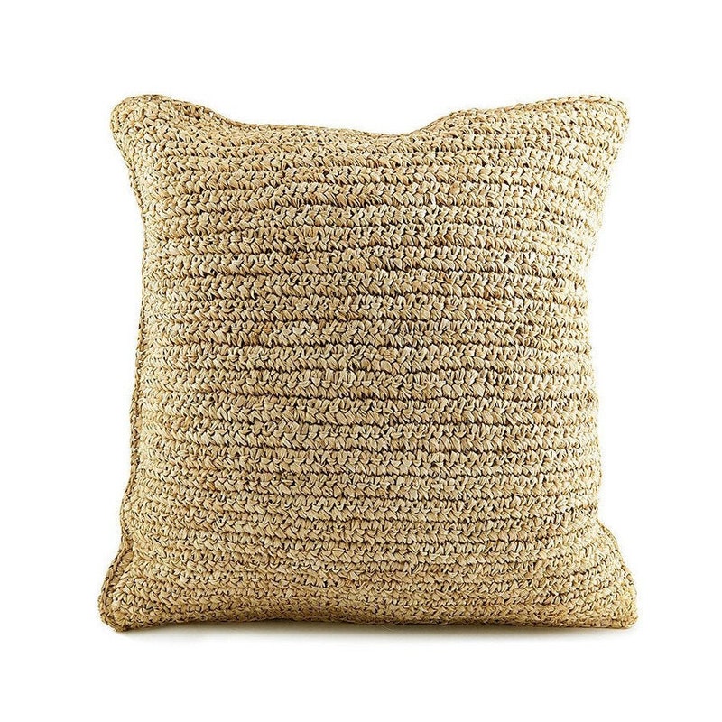Straw Cushion - Etsy
