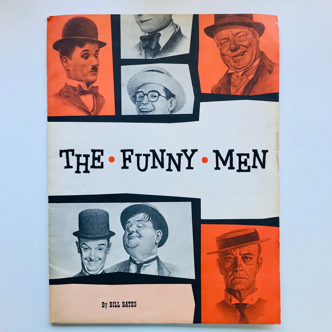The Funny Men by Bill Bates - A Set of 6 Art Prints (2) - Etsy