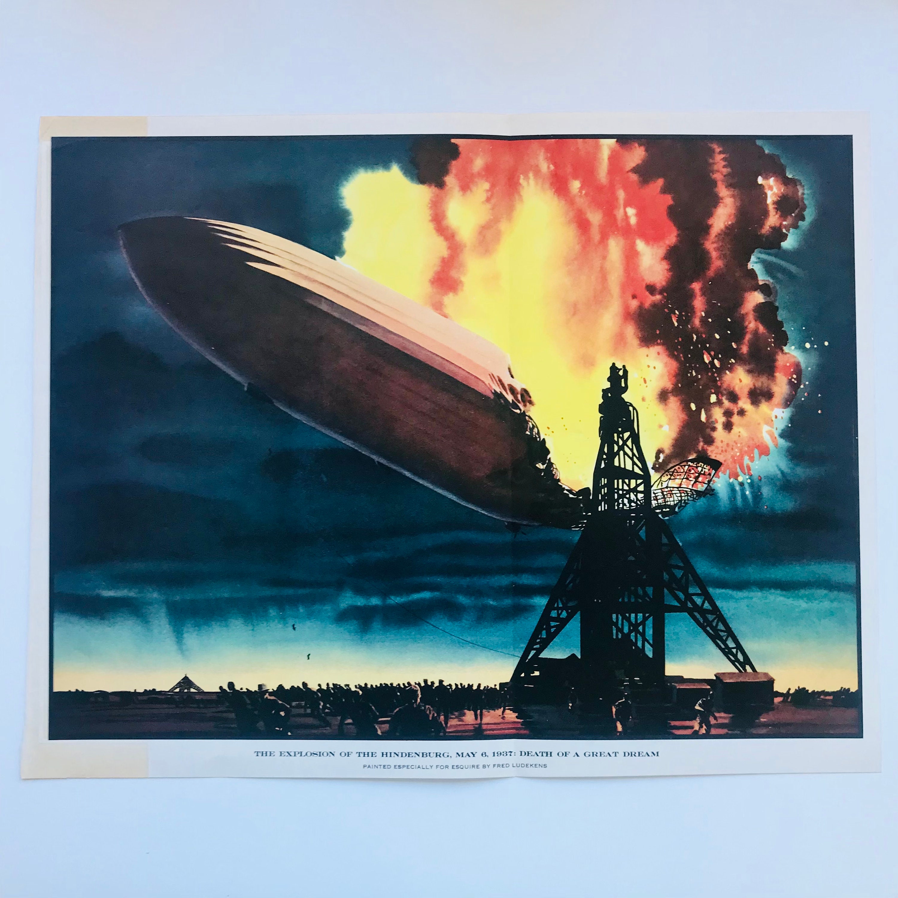 Vintage Esquire Magazine Clipping Al Moore Pinup/fred Ludekens ...