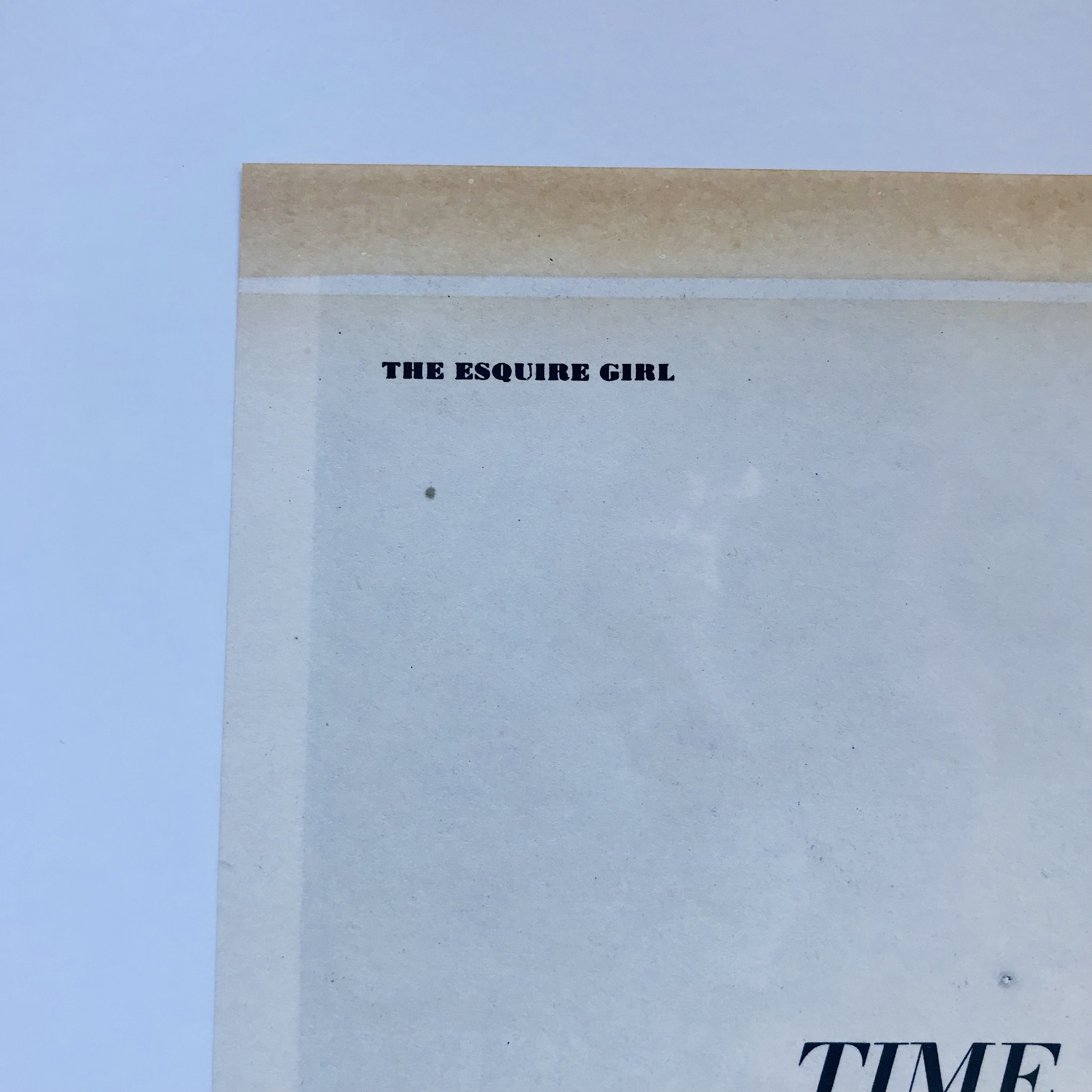 Vintage Esquire Magazine Clipping - Al Moore Pinup/fred Ludekens ...